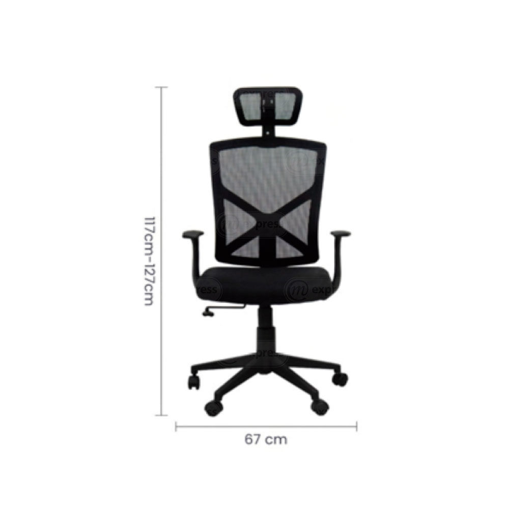 Silla TOKOA OS-2160 Semi-Ejecutiva | Tienda MExpress