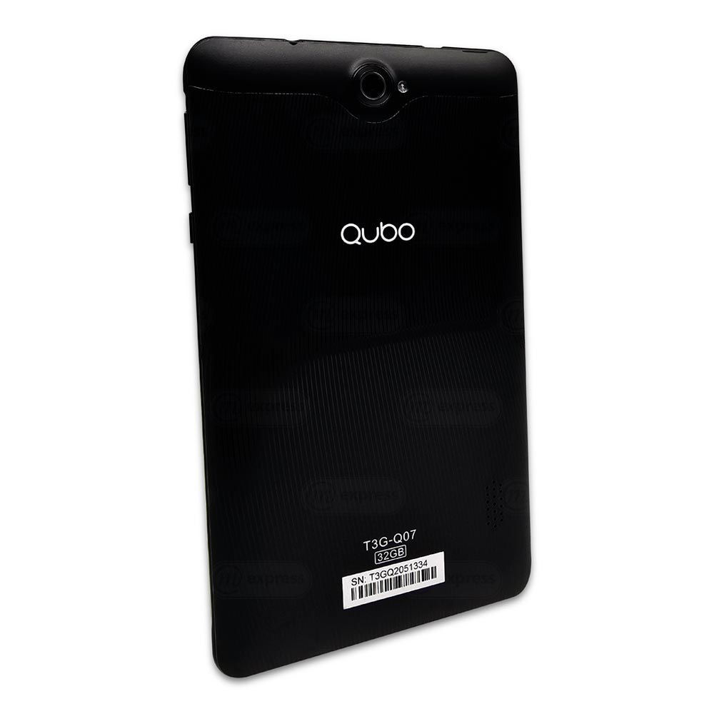 Tableta Telefónica QUBO T3G-Q07 32GB Negro | Tienda MExpress
